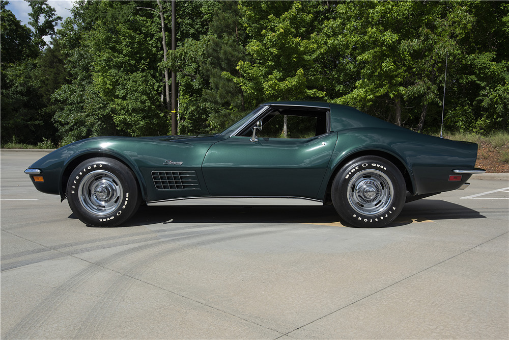 1971 CHEVROLET CORVETTE 454/425 - Side Profile - 220366