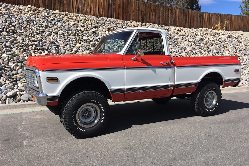 1972 CHEVROLET K10 CUSTOM PICKUP