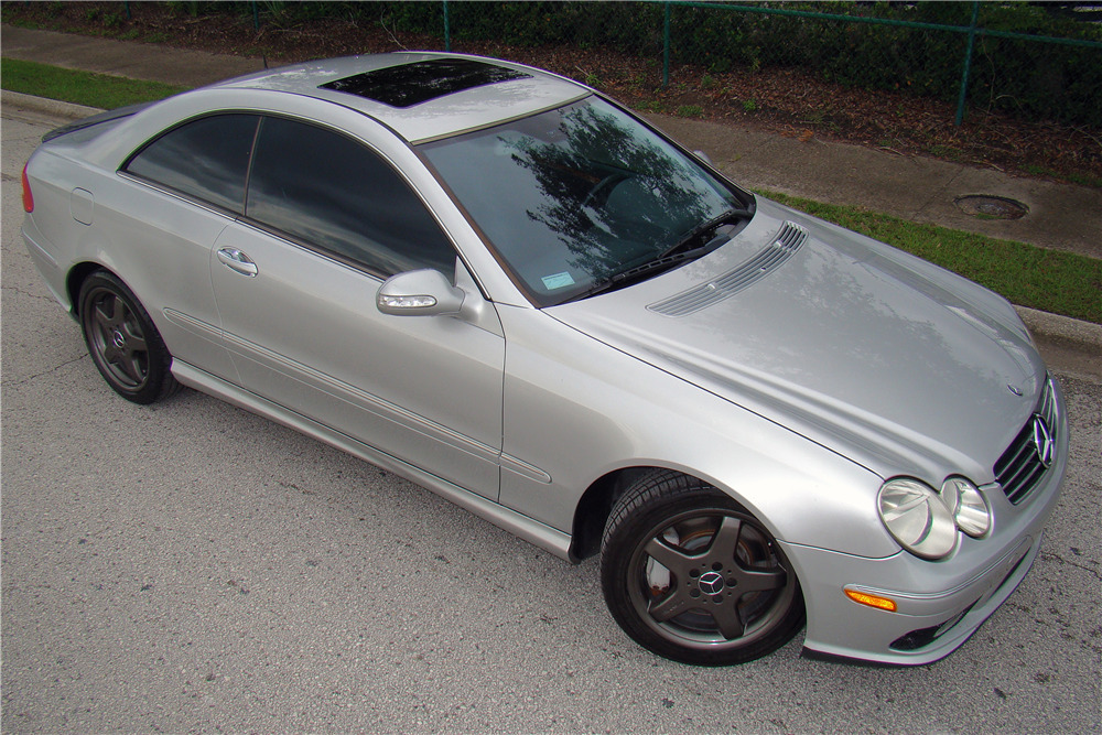2003 MERCEDES BENZ CLK500 Front 3 4 220531