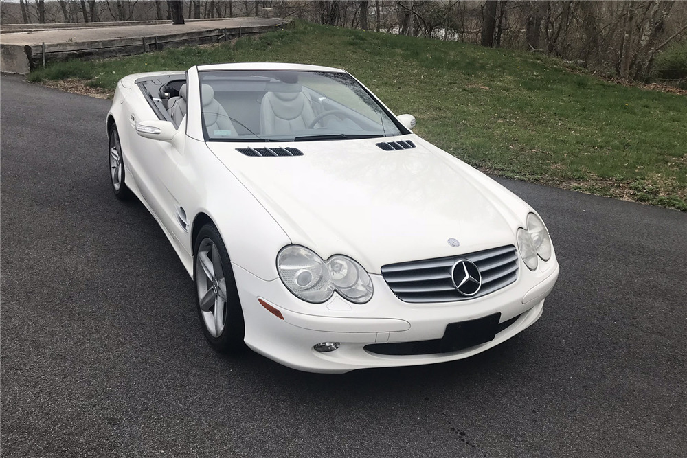 2004 MERCEDES-BENZ SL500 ROADSTER