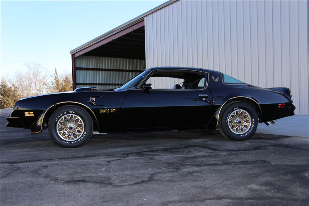 1977 PONTIAC TRANS AM T-TOP COUPE - Side Profile - 221971