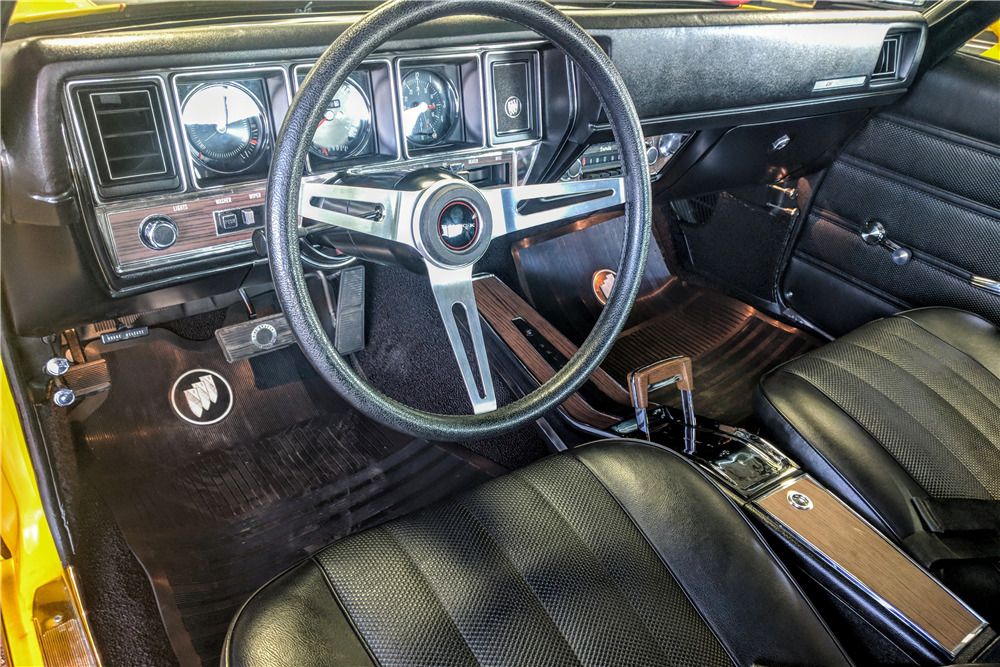 1970 BUICK GSX STAGE 1 - Interior - 222160