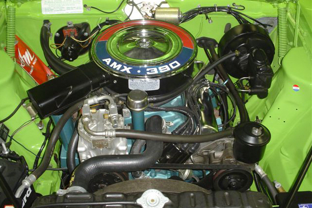 1969 AMERICAN MOTORS AMX CALIFORNIA SPECIAL 2 DOOR COUPE - Engine - 22223