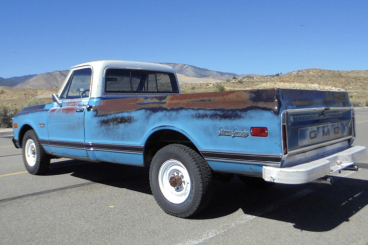 1971 GMC C20 PICKUP - Rear 3/4 - 222230