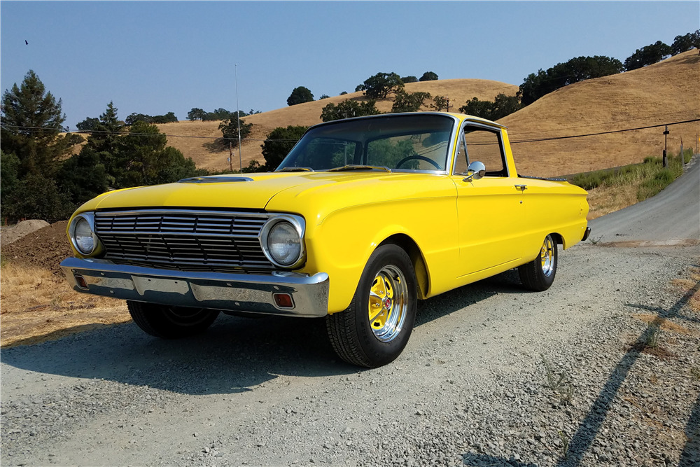 1963 FORD FALCON RANCHERO 66B - Front 3/4 - 222233