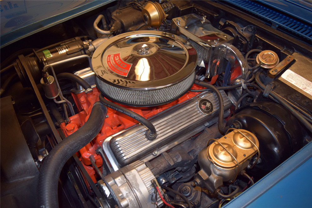 1969 CHEVROLET CORVETTE 350/300 T-TOP COUPE - Engine - 222284