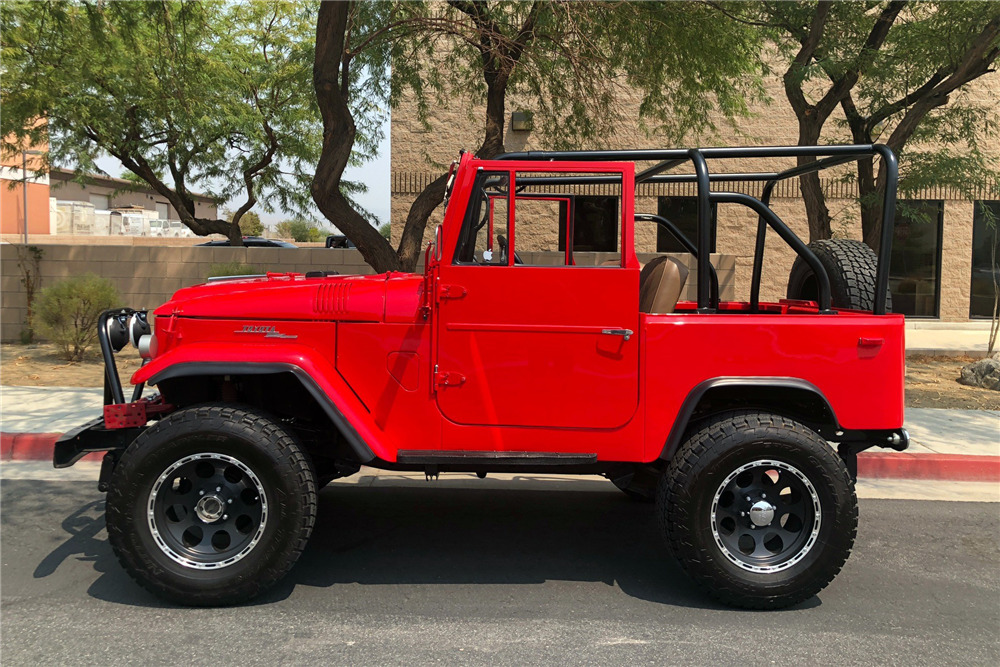 1966 TOYOTA CUSTOM FJ40 LAND CRUISER - Side Profile - 222288