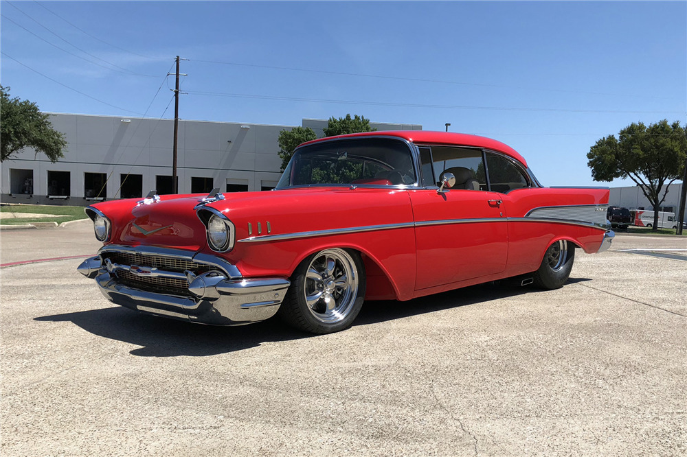 1957 CHEVROLET BEL AIR CUSTOM COUPE