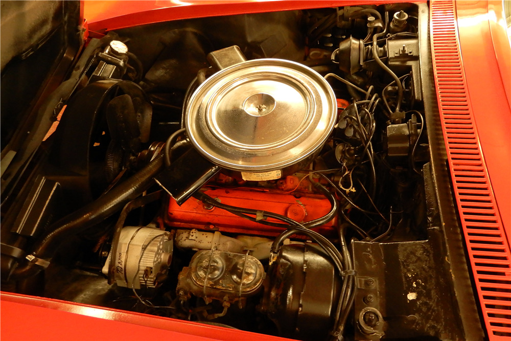 1972 CHEVROLET CORVETTE 350/200 CONVERTIBLE - Engine - 222492