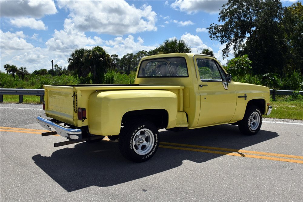 1987 CHEVROLET R10 PICKUP - Rear 3/4 - 222748
