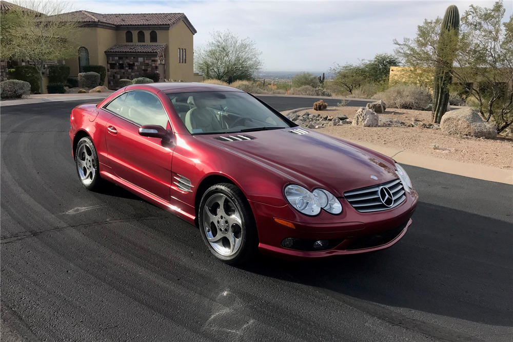 2004 MERCEDES-BENZ SL500 ROADSTER