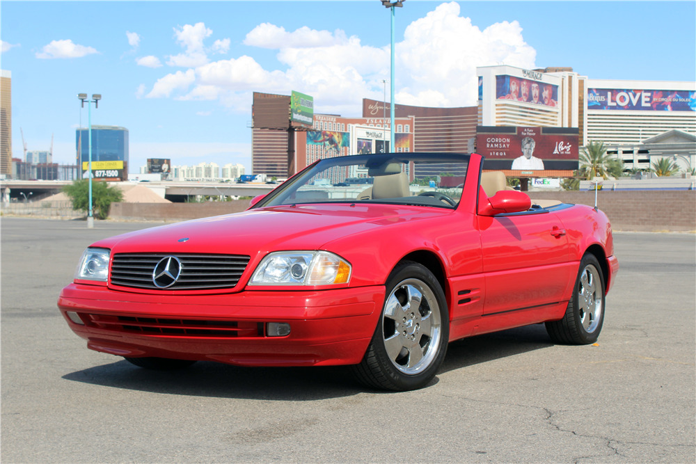 2000 MERCEDES-BENZ SL500 ROADSTER