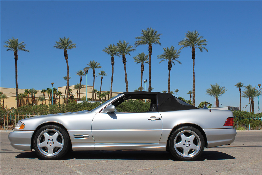 1999 MERCEDES-BENZ SL500 ROADSTER - Side Profile - 223514