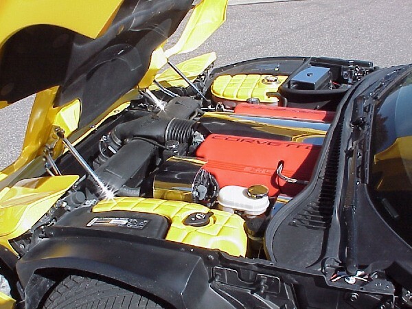 2002 CHEVROLET CORVETTE ZO6 CUSTOM COUPE - Engine - 22363