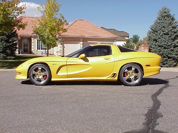 2002 CHEVROLET CORVETTE ZO6 CUSTOM COUPE - Side Profile - 22363