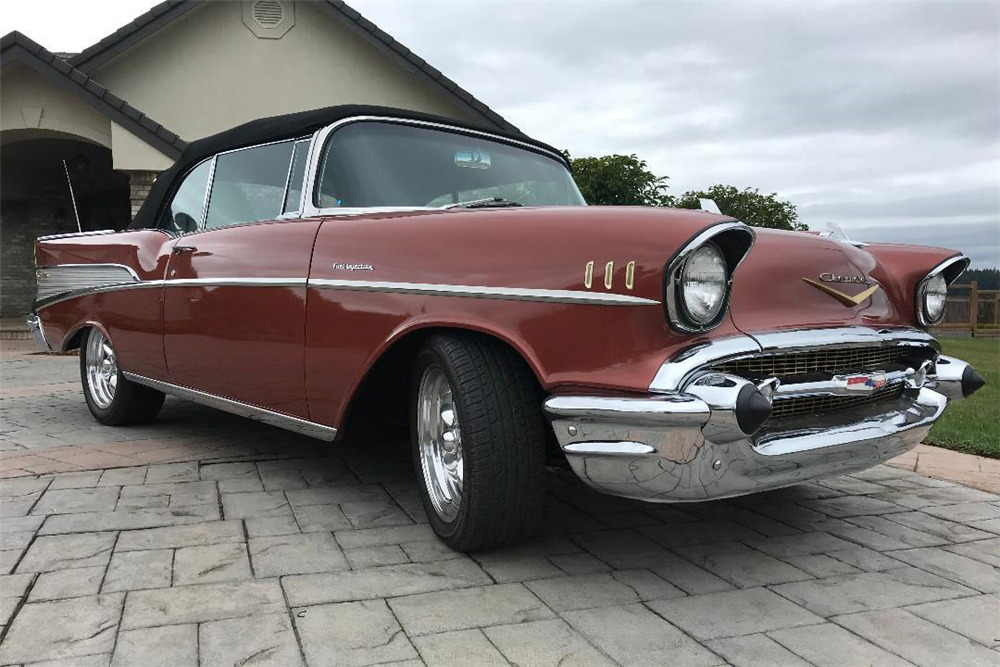 1957 CHEVROLET BEL AIR CUSTOM CONVERTIBLE