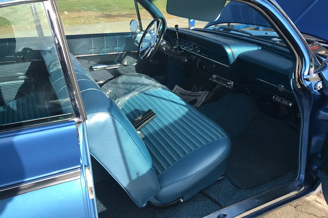 1962 CHEVROLET BEL AIR CUSTOM BUBBLE TOP - Interior - 224147
