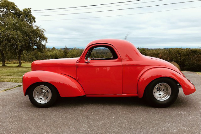 1941 WILLYS CUSTOM COUPE - Side Profile - 224649