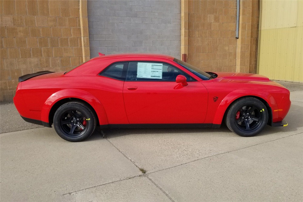 2018 DODGE CHALLENGER SRT DEMON - Side Profile - 224699