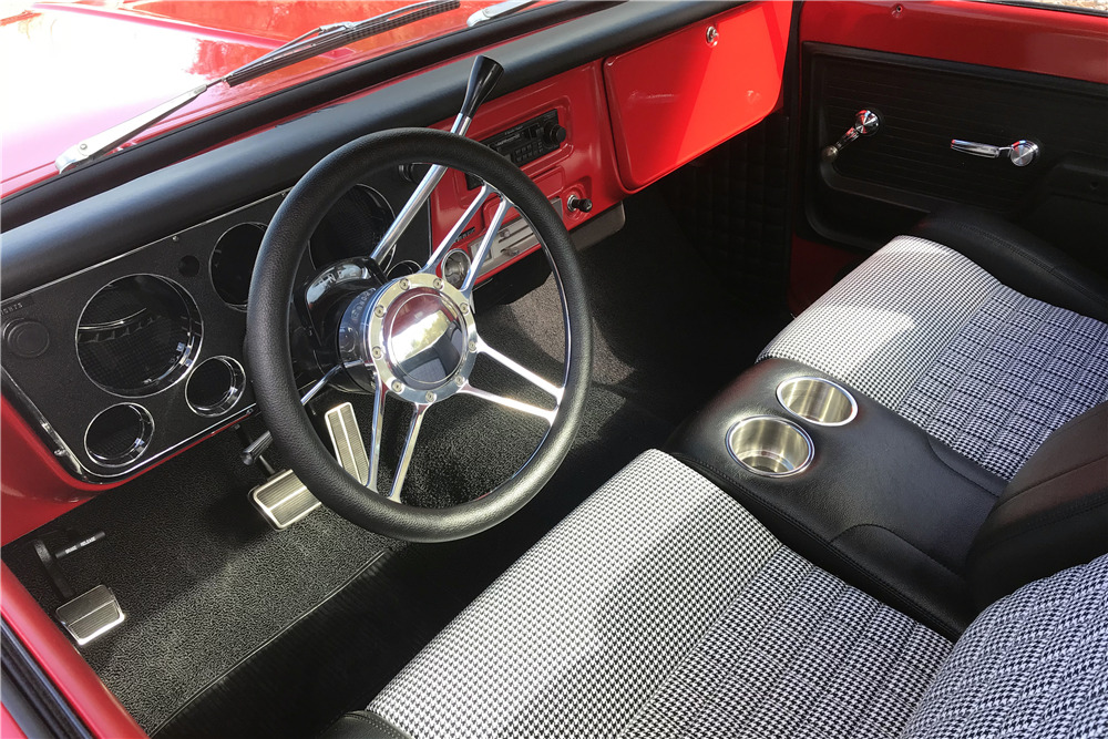 1972 CHEVROLET C10 CUSTOM PICKUP - Interior - 224927