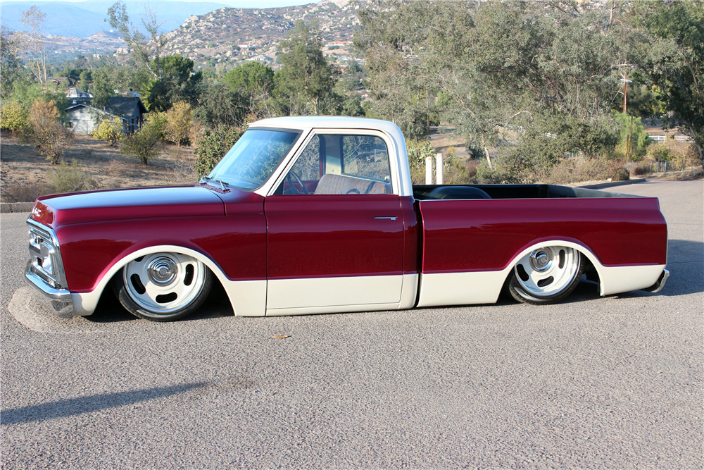1972 GMC CUSTOM PICKUP - Side Profile - 225001