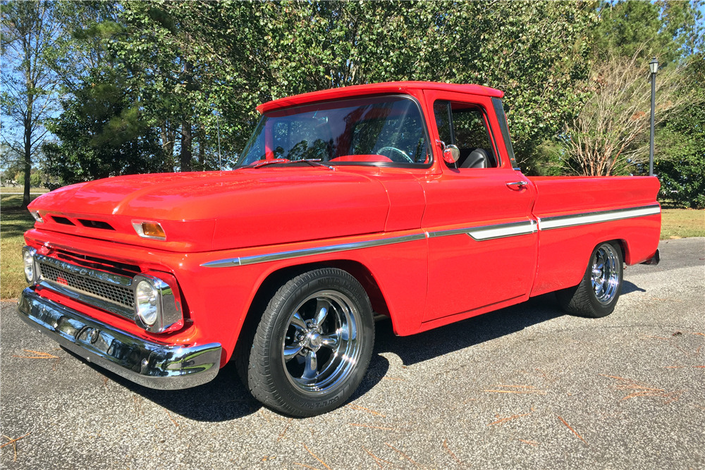 1963 CHEVROLET C10 CUSTOM PICKUP - Front 3/4 - 225217