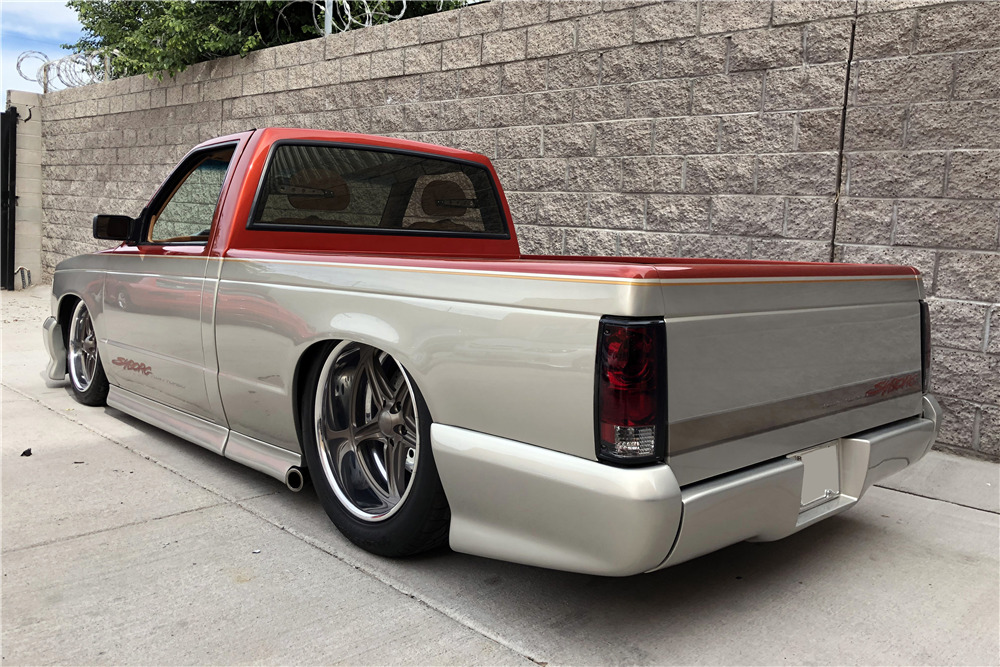 1992 GMC SYCLONE CUSTOM PICKUP "THE SYBORG" - Rear 3/4 - 225455