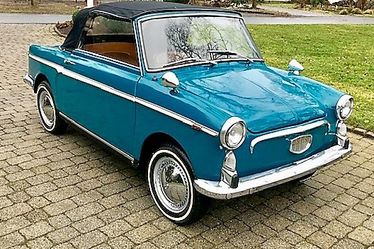 1969 AUTOBIANCHI BIANCHINA CONVERTIBLE - Front 3/4 - 225474
