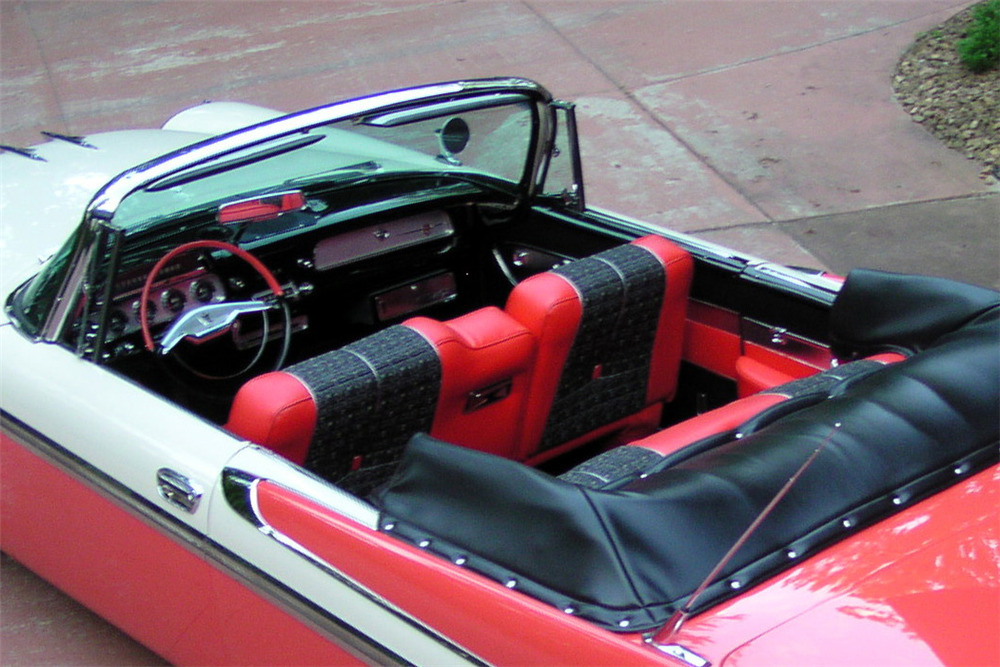 1958 DODGE CUSTOM ROYAL SUPER D-500 CONVERTIBLE - Interior - 225475