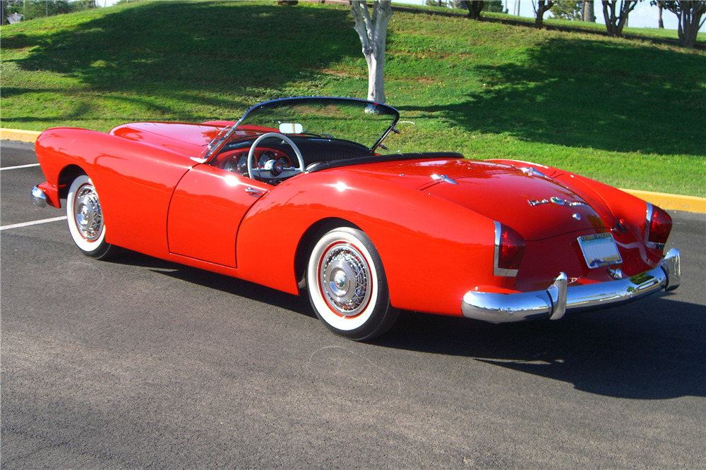 1954 KAISER-DARRIN SPORTS CAR CONVERTIBLE - Rear 3/4 - 225636