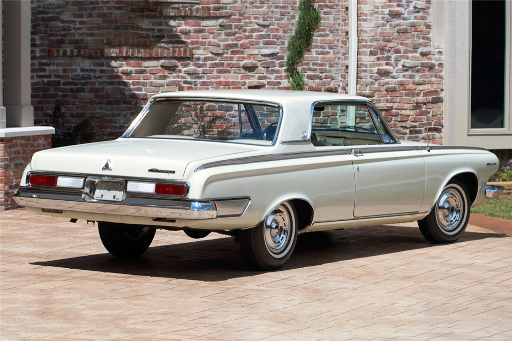 1963 DODGE POLARA 500 LC MAX WEDGE - Rear 3/4 - 225928