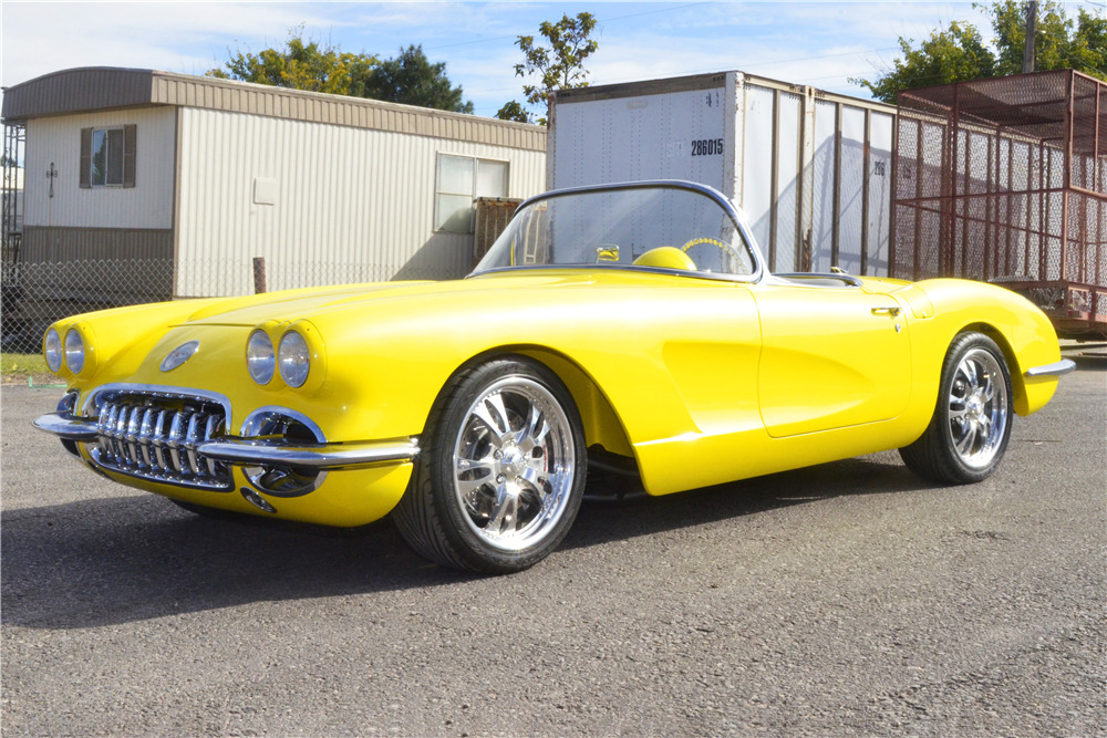 1960 CHEVROLET CORVETTE CUSTOM CONVERTIBLE