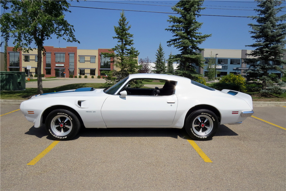 1970 PONTIAC FIREBIRD TRANS AM - Side Profile - 226443