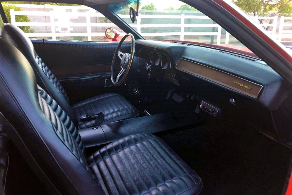 1971 DODGE SUPER BEE - Interior - 226861