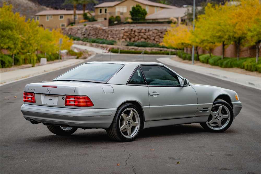 2000 MERCEDES-BENZ SL500 CONVERTIBLE - Rear 3/4 - 226954