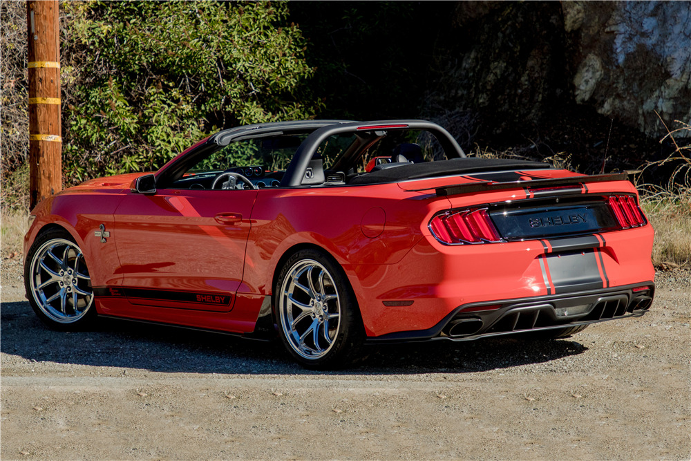 2015 FORD SHELBY SUPER SNAKE CONVERTIBLE - Rear 3/4 - 227175