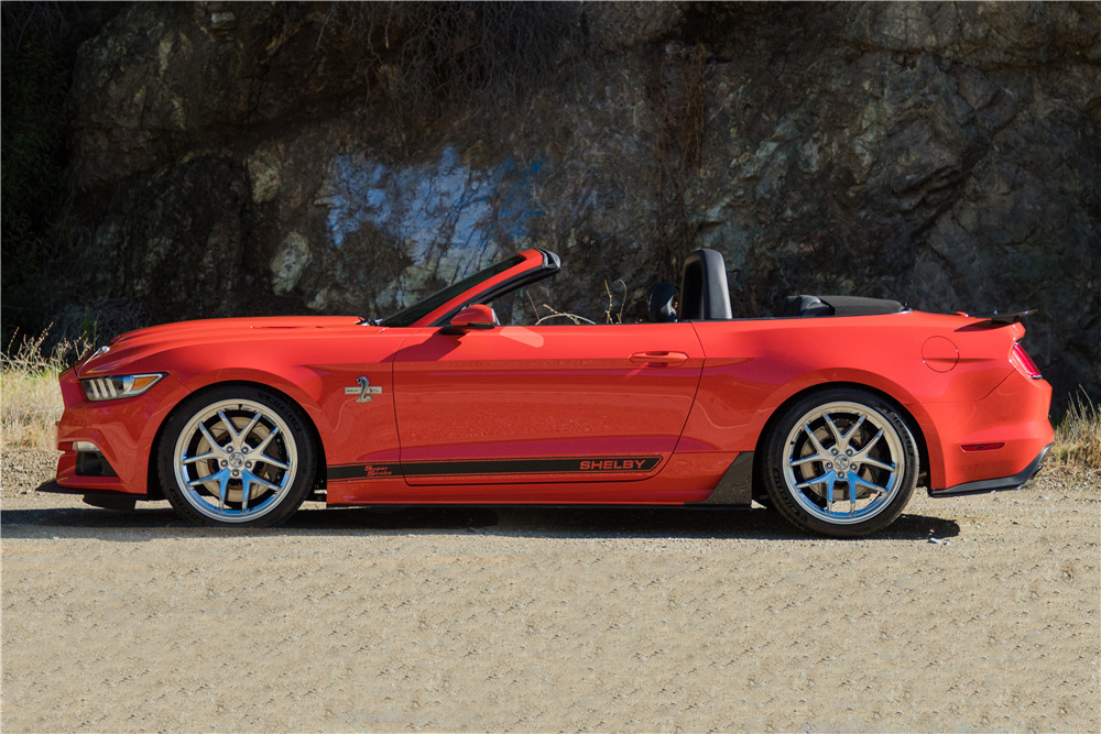 2015 FORD SHELBY SUPER SNAKE CONVERTIBLE - Side Profile - 227175
