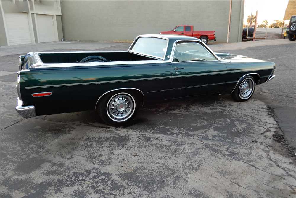 1969 FORD RANCHERO GT - Rear 3/4 - 228061