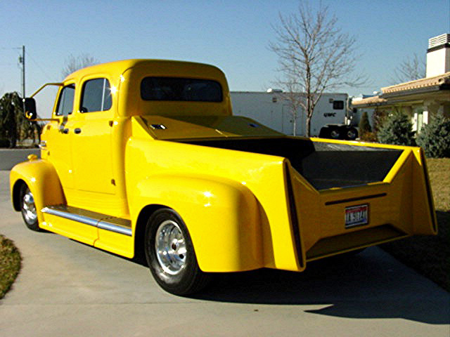 1951 FORD C5 PUG CUSTOM TRUCK - Rear 3/4 - 22833