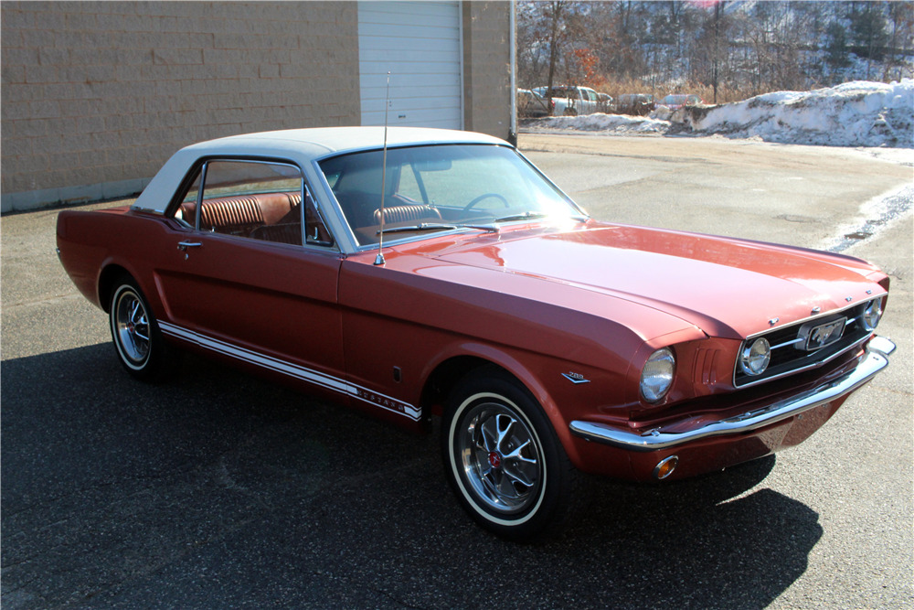 1966 FORD MUSTANG GT - Side Profile - 229901