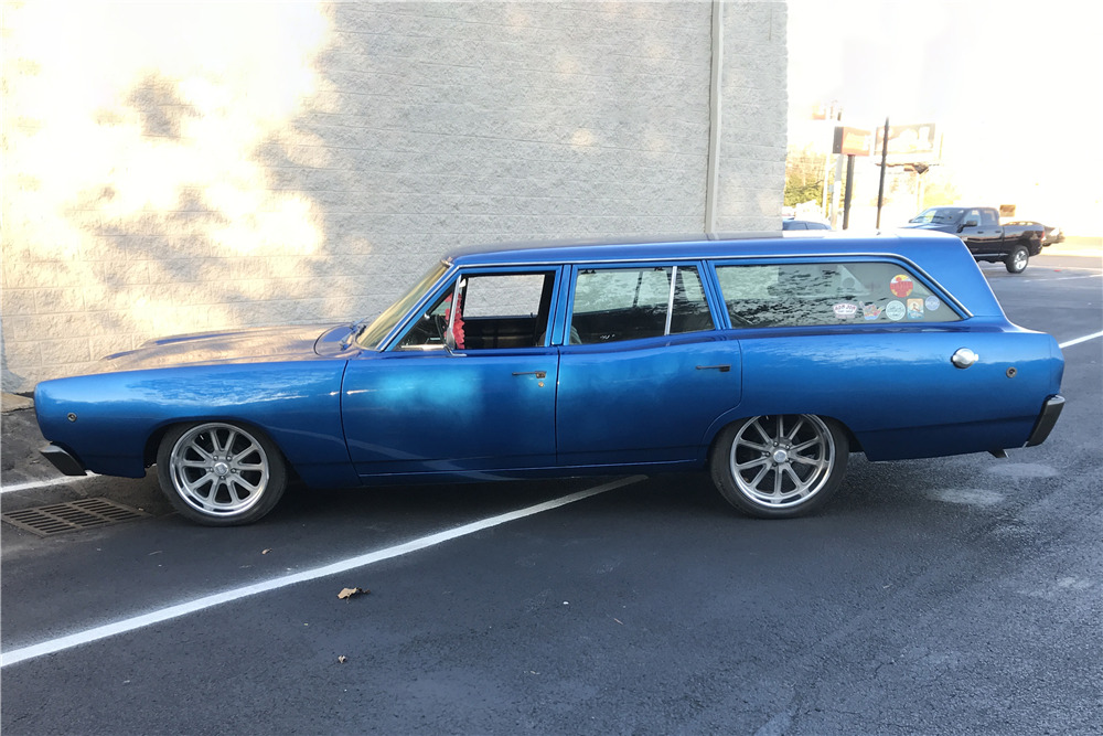 1968 DODGE CORONET CUSTOM WAGON - Side Profile - 230008