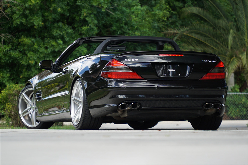 2003 MERCEDES-BENZ SL55 ROADSTER - Rear 3/4 - 230068