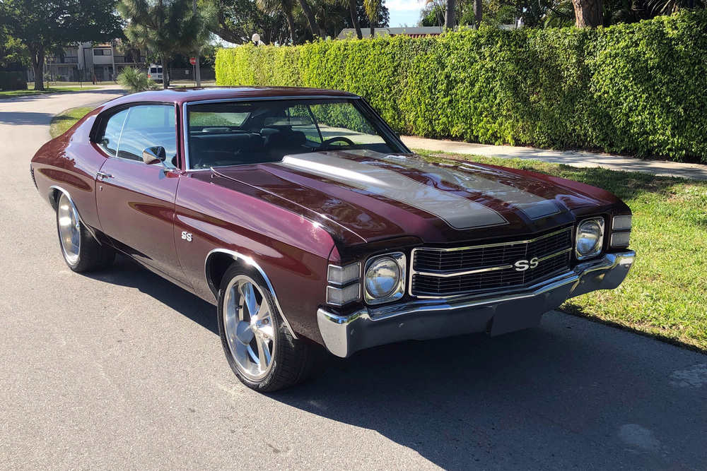 1971 CHEVROLET CHEVELLE SS CUSTOM COUPE