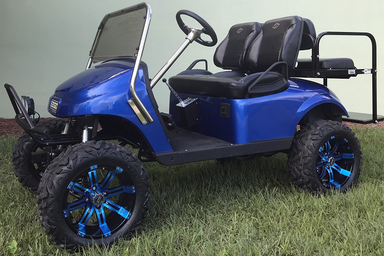2015 EZGO TXT CUSTOM GOLF CART - Side Profile - 230736