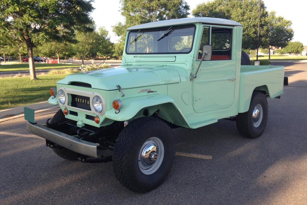 1963 TOYOTA LAND CRUISER FJ45 PICKUP - Front 3/4 - 230946