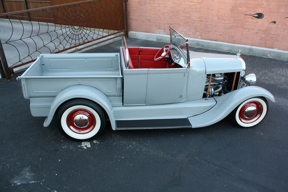 1929 FORD CUSTOM ROADSTER PICKUP - Side Profile - 231075