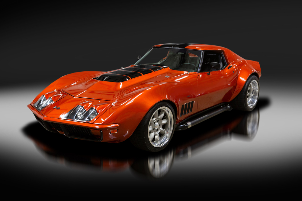 1971 CHEVROLET CORVETTE CUSTOM COUPE - Front 3/4 - 232029