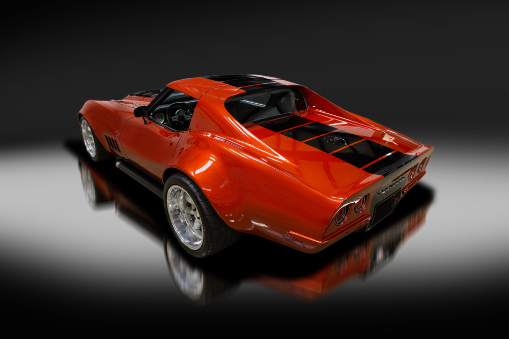 1971 CHEVROLET CORVETTE CUSTOM COUPE - Rear 3/4 - 232029