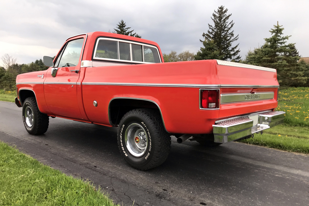 1976 CHEVROLET CHEYENNE PICKUP - Rear 3/4 - 232074