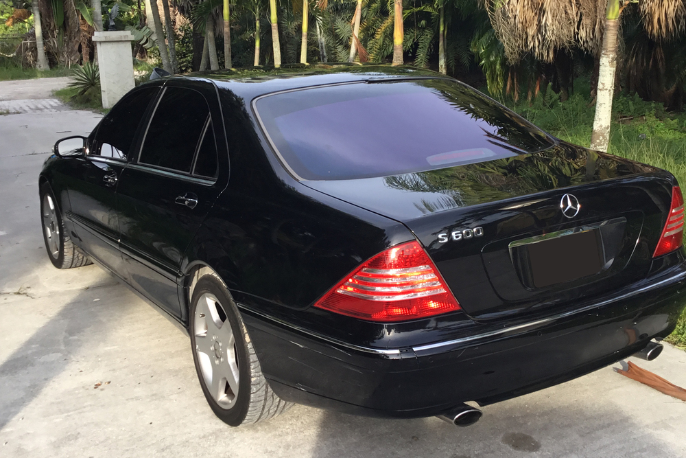 2004 MERCEDES-BENZ S600 - Rear 3/4 - 232157